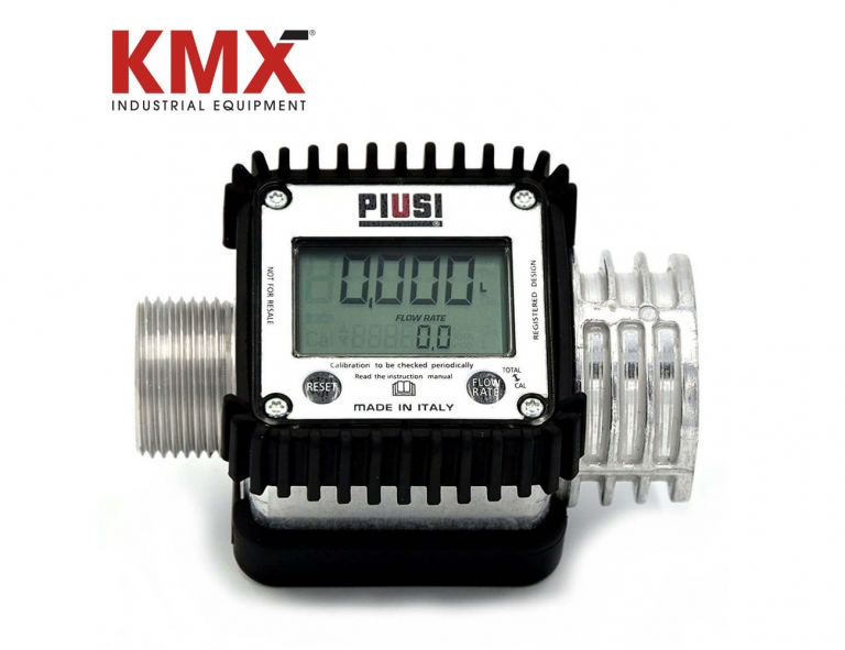 Flujómetro Digital para Combustible 120 LPM / PIUSI K24 - KMX Chile | Contáctenos +56 232 091 342